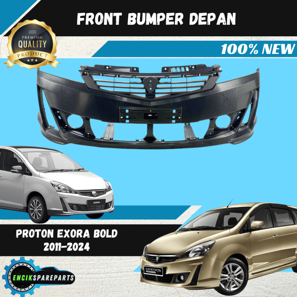 Proton Exora Bold 2011 - 2024 Front Bumper Depan Pp Material 100% New ...