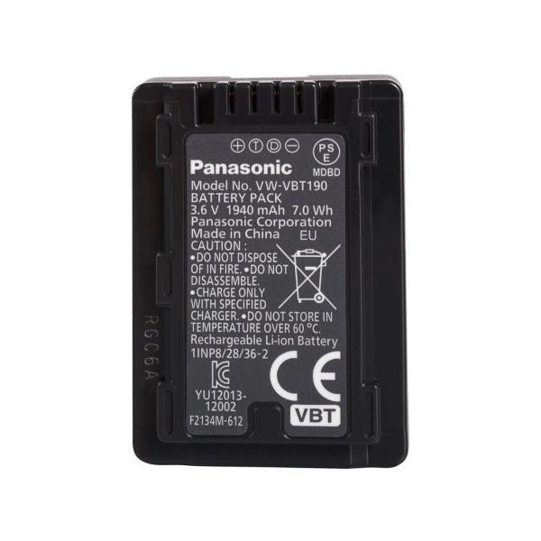 PANASONIC VW-VBT190 BATTERY | Shopee Malaysia