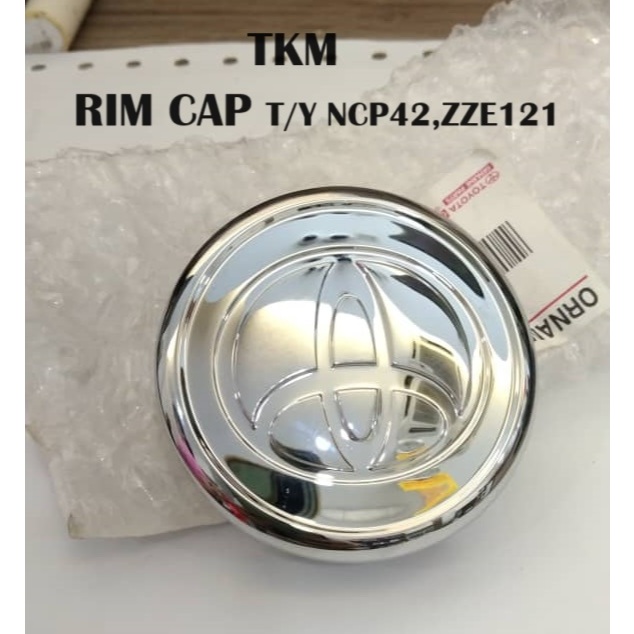 TOYOTA GENUINE RIM CAP T/Y NCP42 VIOS ZZE121 ALTIS OLD MODEL | Shopee ...
