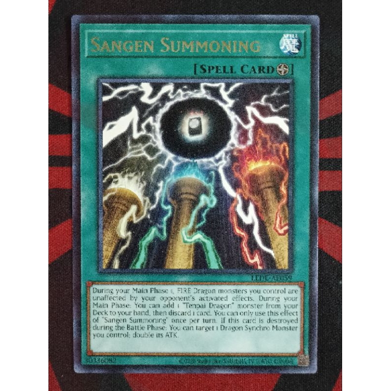 YUGIOH KONAMI LEDE-AE059 Sangen Summoning (Rare) | Shopee Malaysia