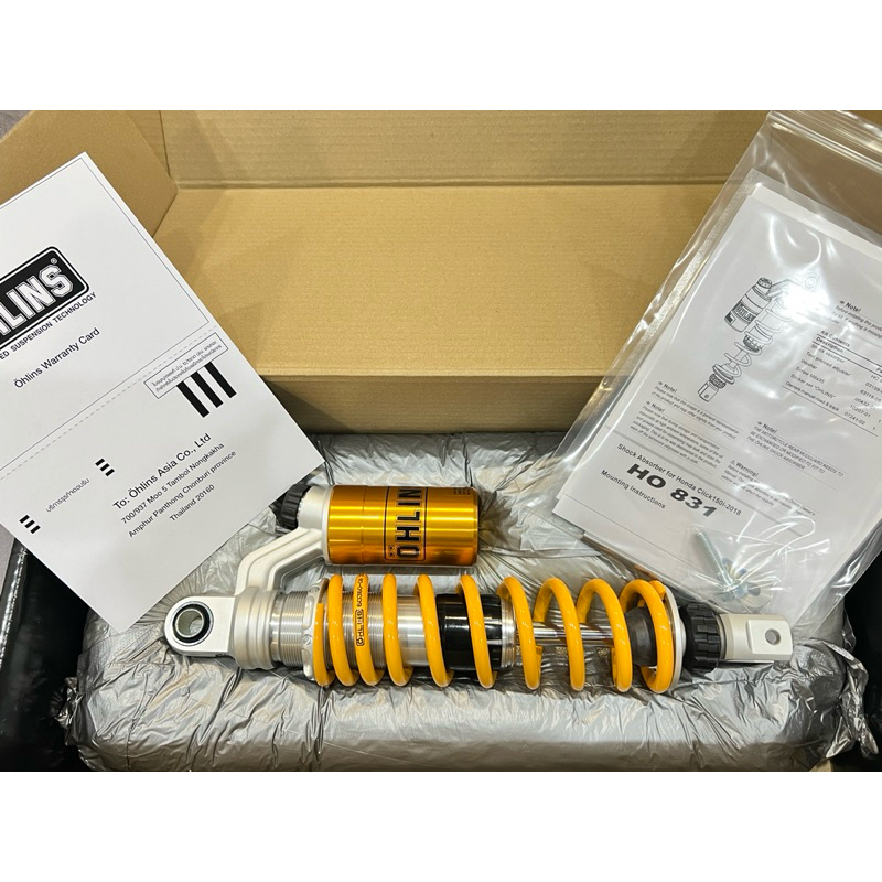 Original OHLINS Honda Vario 150 Click 150 Rear Absorber Monoshock HO831 ...
