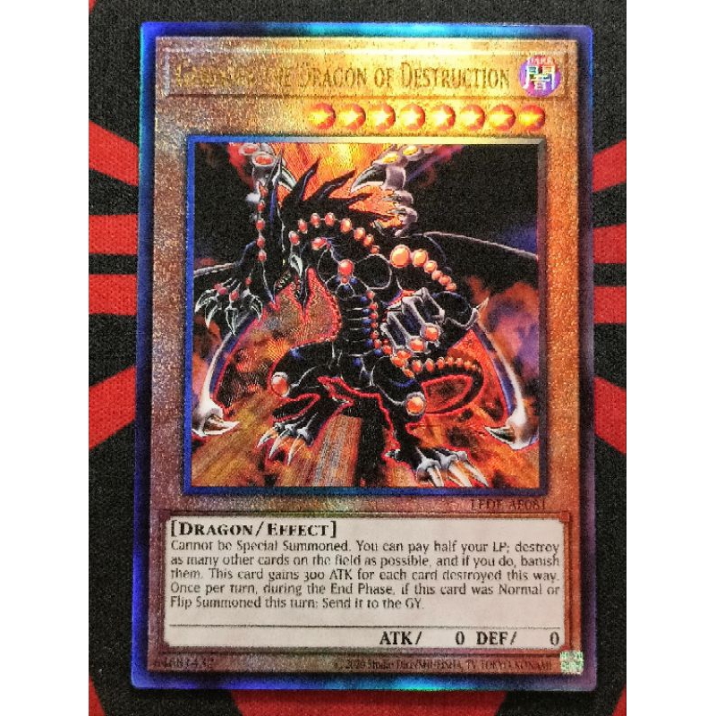 YUGIOH KONAMI LEDE-AE081 Gandora the Dragon of Destruction (Ultimate Rare/Ultra Rare) | Shopee ...