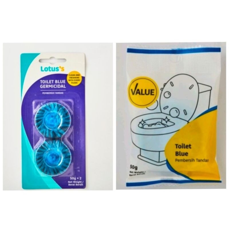 Value/Lotus Toilet Blue 50gx2 | Shopee Malaysia
