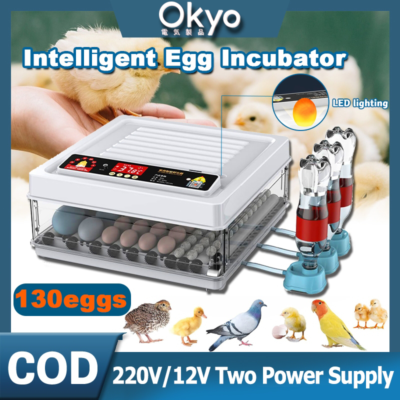 egg hatcher incubator Automatic Turning Thermostat Bird Chicken Poultry ...