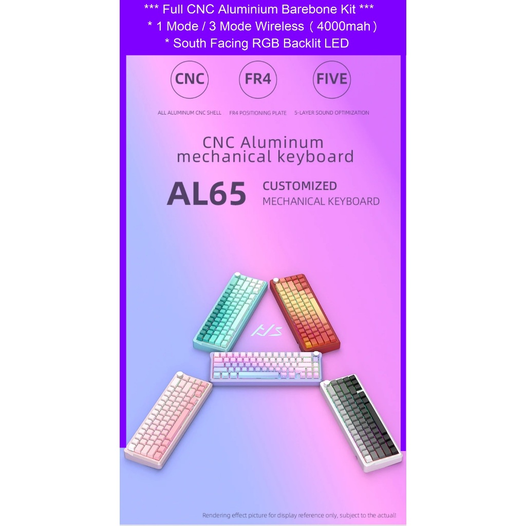 AL65 Black Snake CNC Barebone kit | Shopee Malaysia