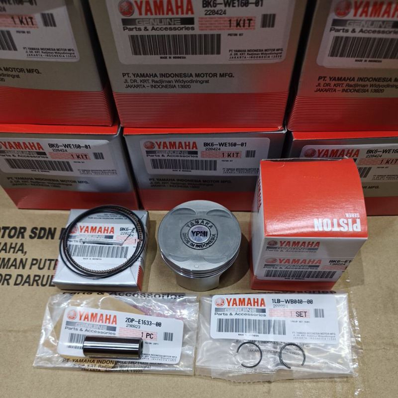 YAMAHA R15 PISTON KIT SET 100% ORIGINAL | Shopee Malaysia