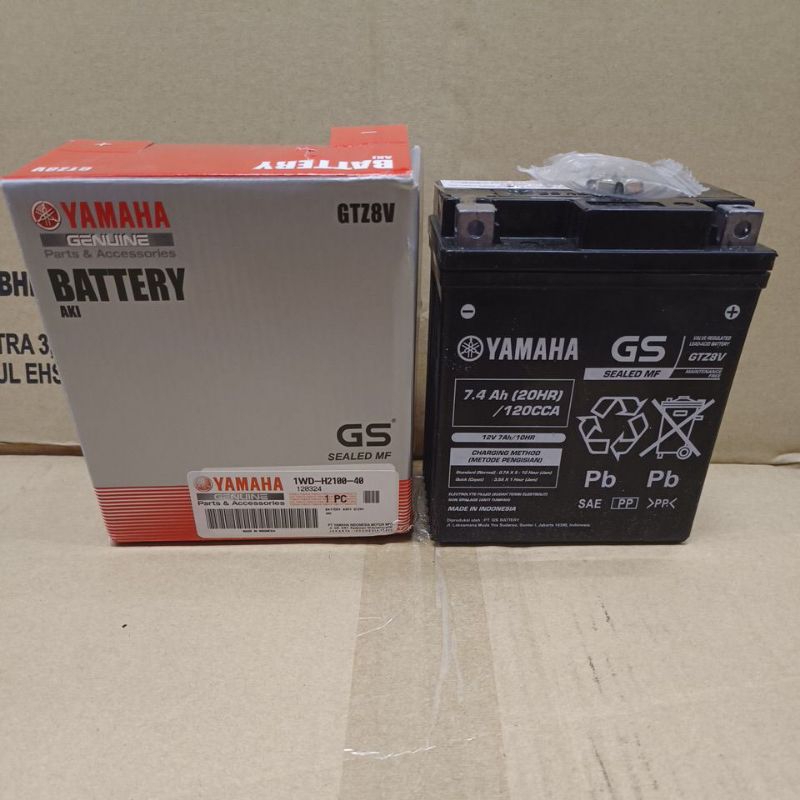 [SAME DAY DELIVERY] XMAX 250 R25 BATTERY ORIGINAL YAMAHA (GTZ8V ...