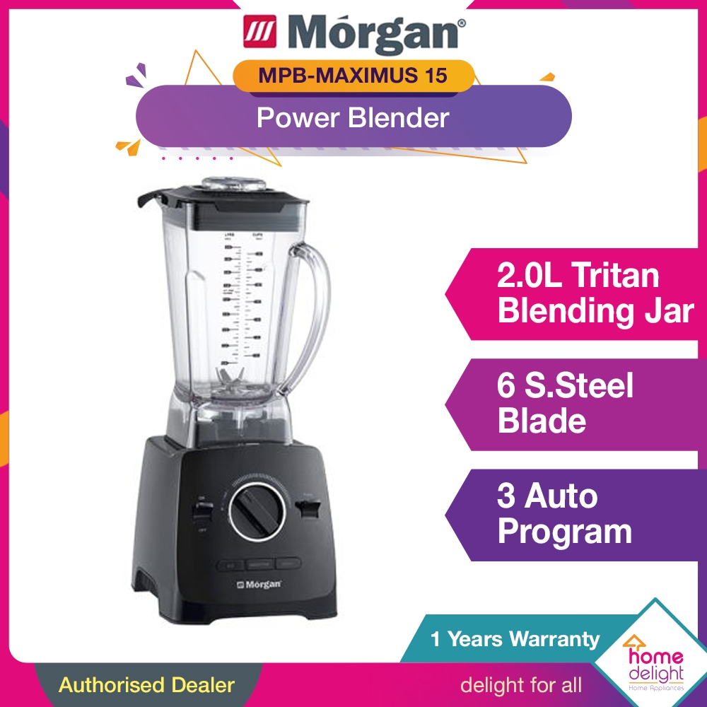 Morgan Power Blender 1400W Commercial Blender Heavy Duty Blender MPB ...
