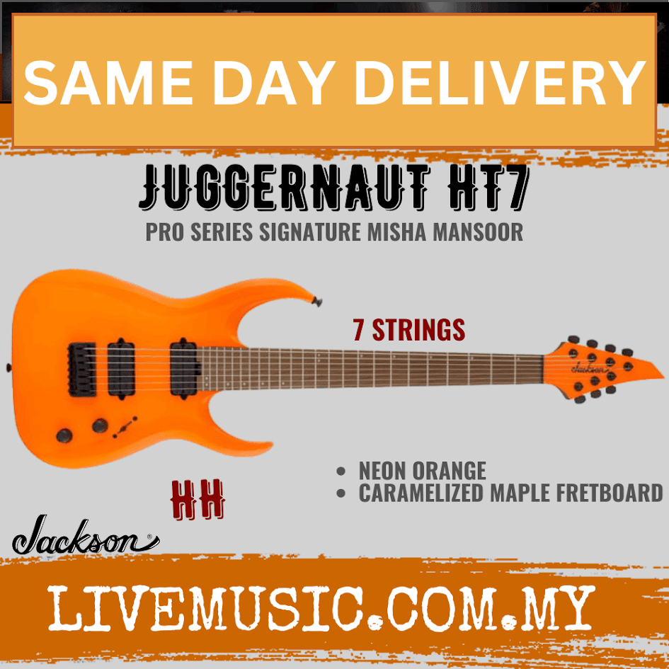 Jackson Pro Series Signature Misha Mansoor Juggernaut HT7 Electric ...