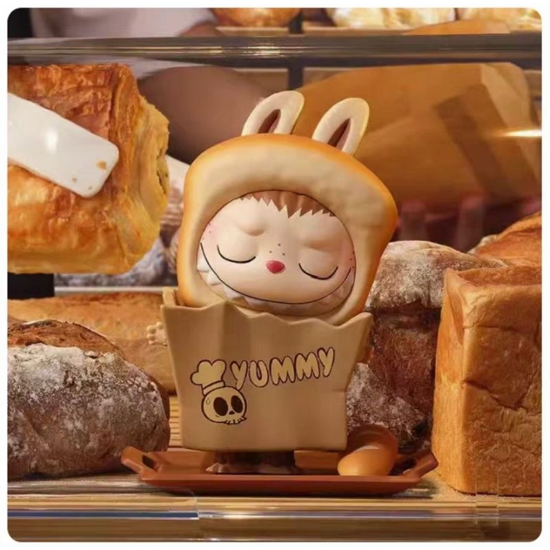LABUBU POPMART The Monsters Hidden Series Doll Blind box Bread Flower ...