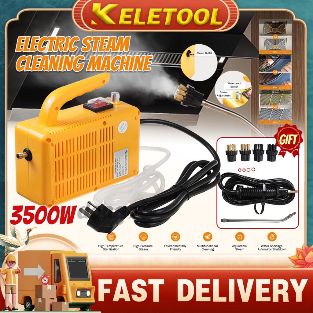 Steamer Cleaner 4500W Electric Portable pressure washer Machine ...