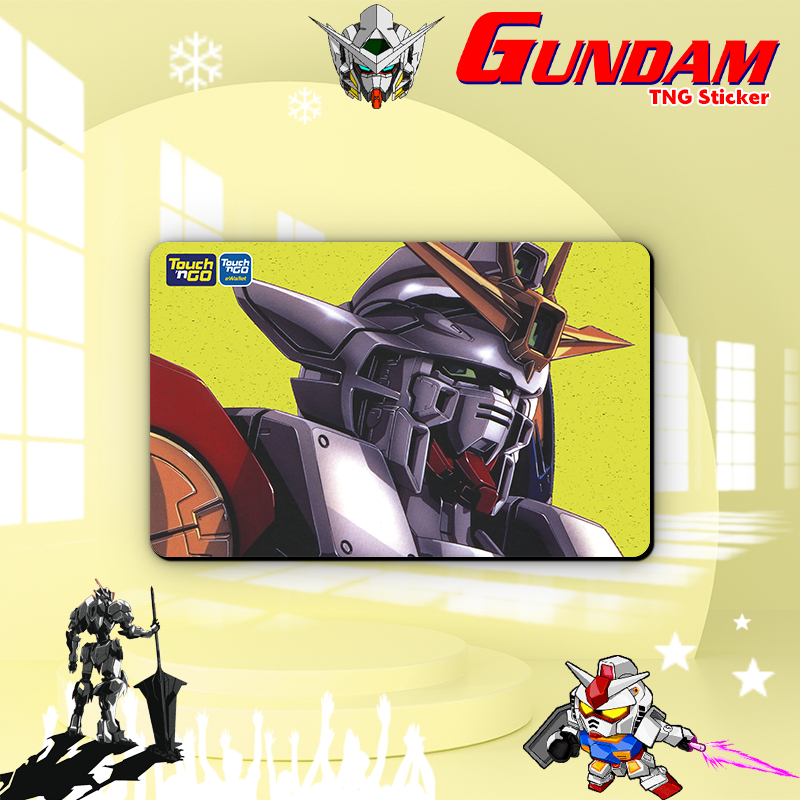 Gundam TNG Sticker - Tng Touch N Go Sticker/Bank Card Sticker Cover ...