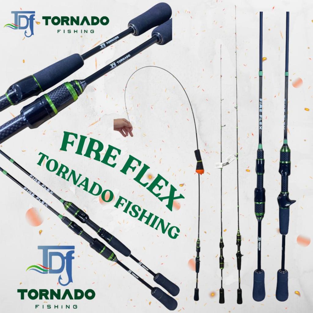 Tornado FIRE FLEX Ultralight Light Weight Fishing Rod | Shopee Malaysia