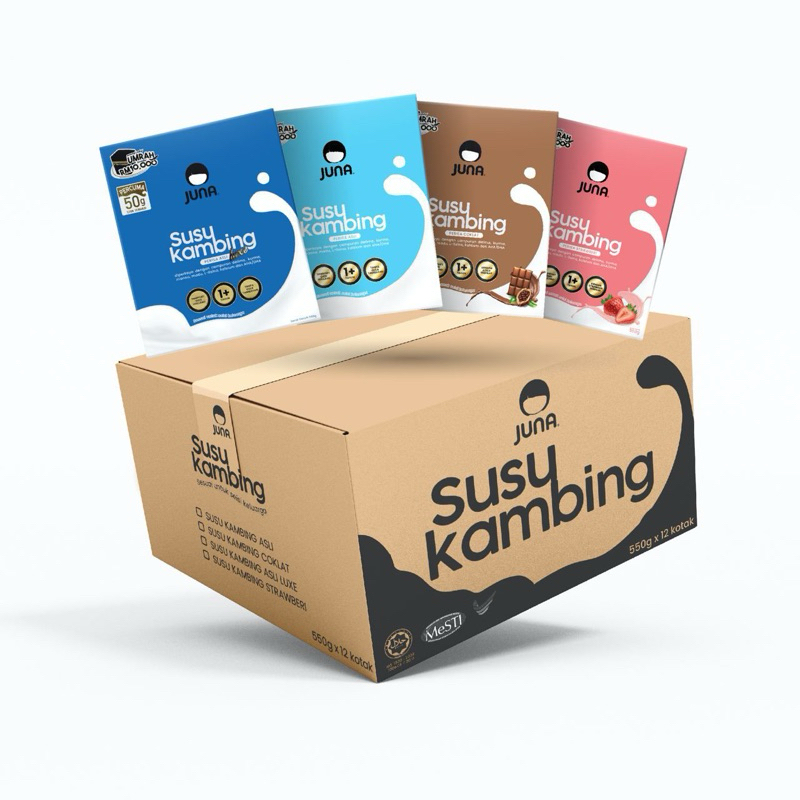 🔥SUSUJUNA SATU KARTON 550g X 12 KOTAK🔥 | Shopee Malaysia