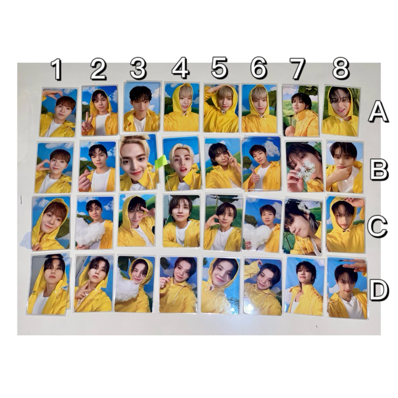 Seventeen SVT Seventeenth Heaven Carat ver Album photocard pc SCoups Jeonghan Joshua Jun Woozi ...