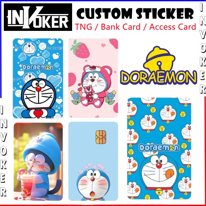 Doraemon - Touch n Go Card Sticker Cover / TNG CARD Sticker / Bank Card ...
