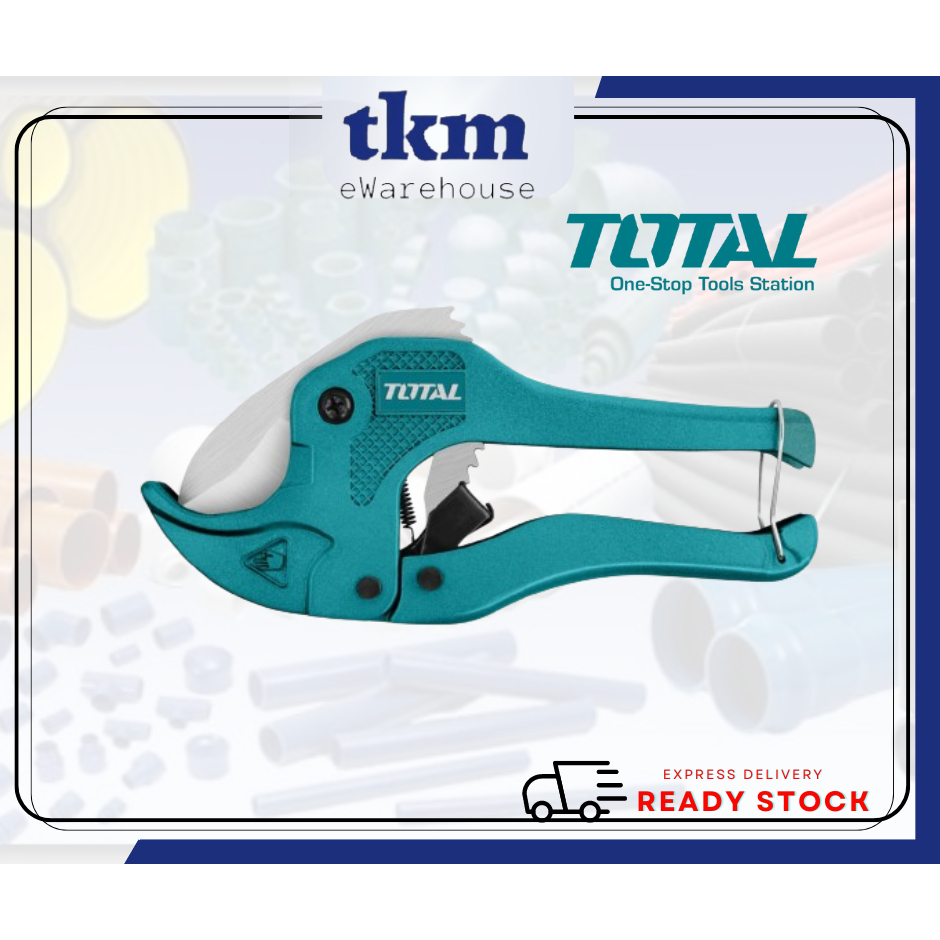 [TKM] TOTAL PVC Pipe Tube Cutter THT53425 Free Key Chain | Shopee Malaysia