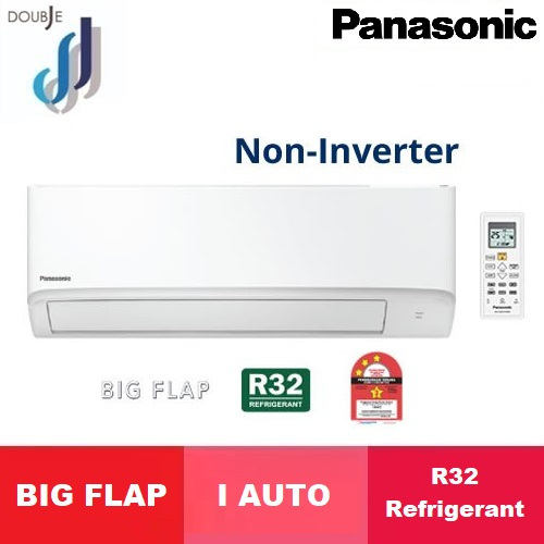 Panasonic Standard Non-Inverter R32 Aircond (1HP/1.5HP/2HP/2.5HP) CS ...