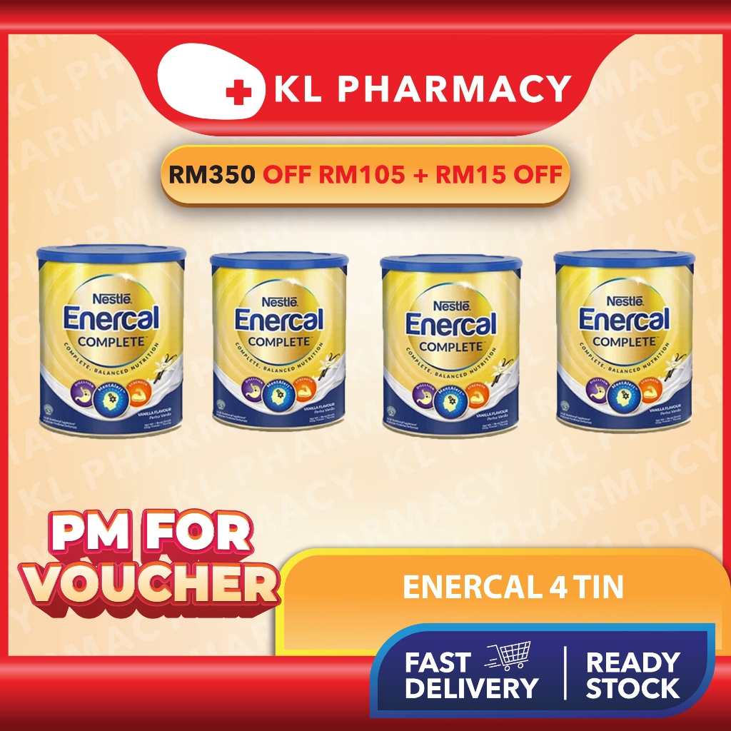 (4 TIN) NESTLÉ Enercal Complete - 850g. | Shopee Malaysia