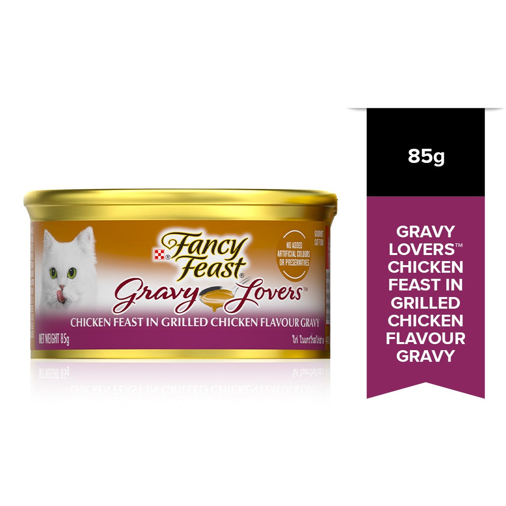 Fancy Feast Chicken Feast In Gravy Grilled