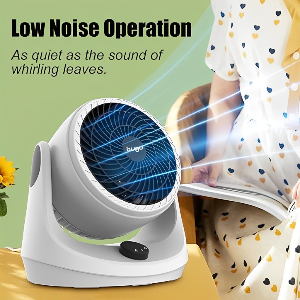 bugu Air Circulating Fan 3 Speed Strong Wind Fan power 80W Portable ...
