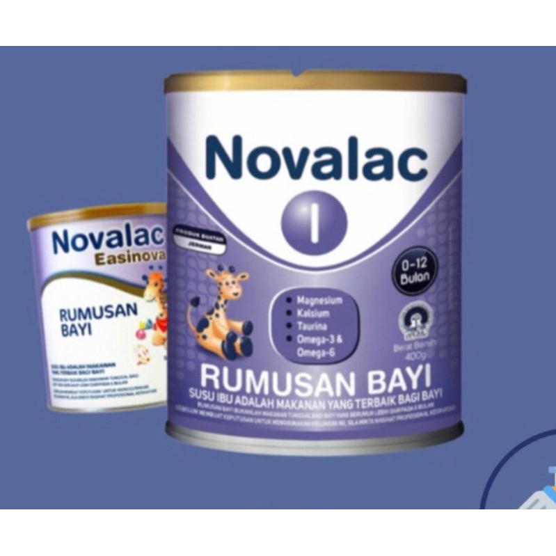 Novalac Step 1 Infant Formula (New) (400g | Shopee Malaysia