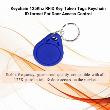 Keychain 125Khz RFID Key Token Tags Keychain For Door Access Control ...