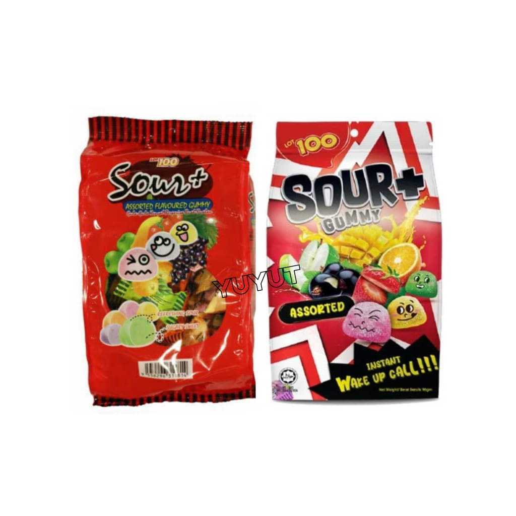 LOT 100 SOUR GUMMY ASSORTED 580G | Shopee Malaysia