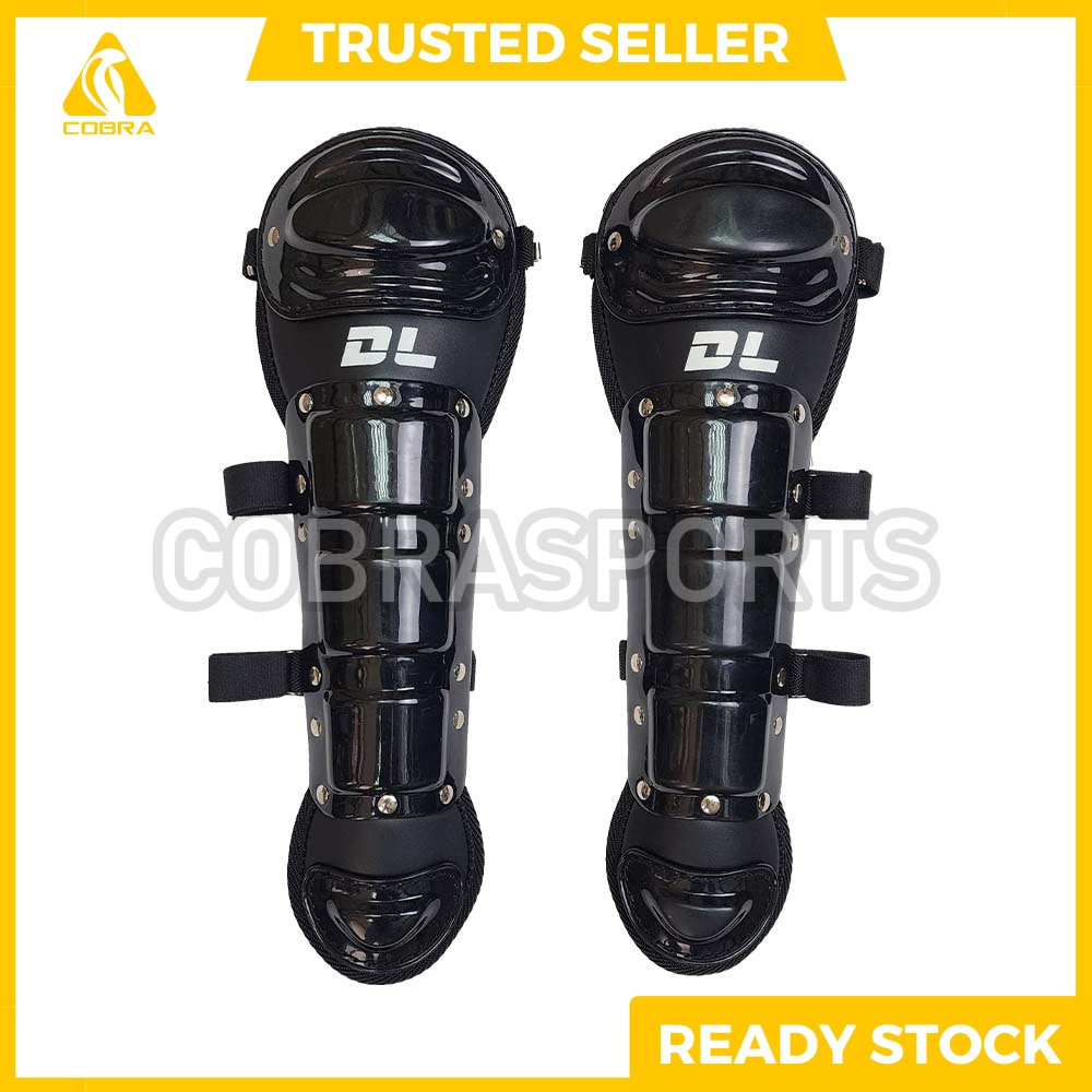 DL Softball Leg Guard for junior (Black) | Shopee Malaysia