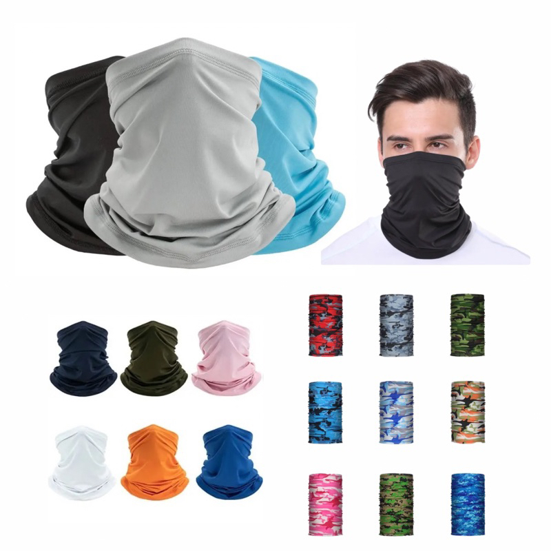 【MR.T】Sarung Muka Pelindung UV – Face Buff Mask Outdoor Fishing Cycling ...