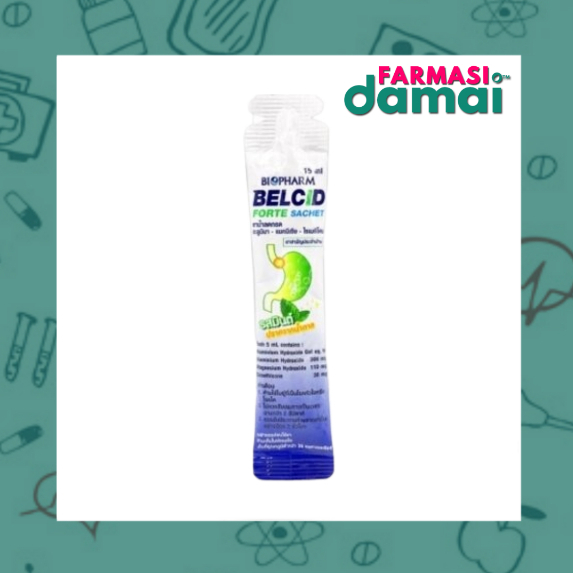 (STOCK CLEARANCE) BELCID SUSPENSION (MINT) SACHET 15ML (EXP 9/2024 ...