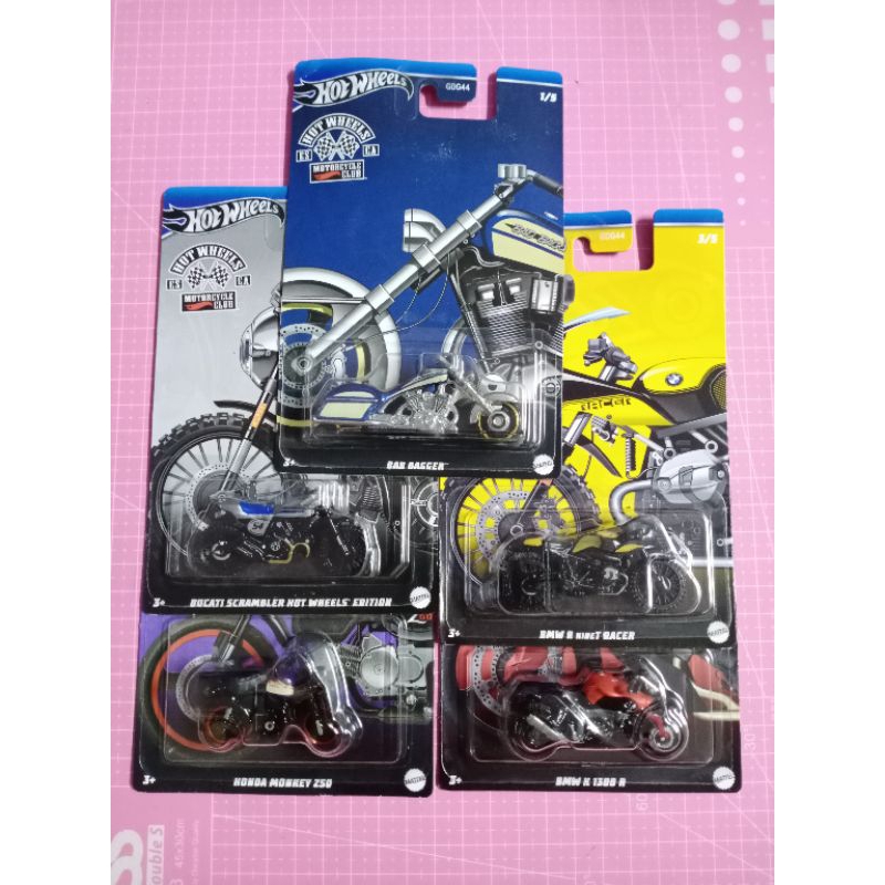 motorcycle club hot wheels bad badger ducati scrambler honda monkey bmw ...