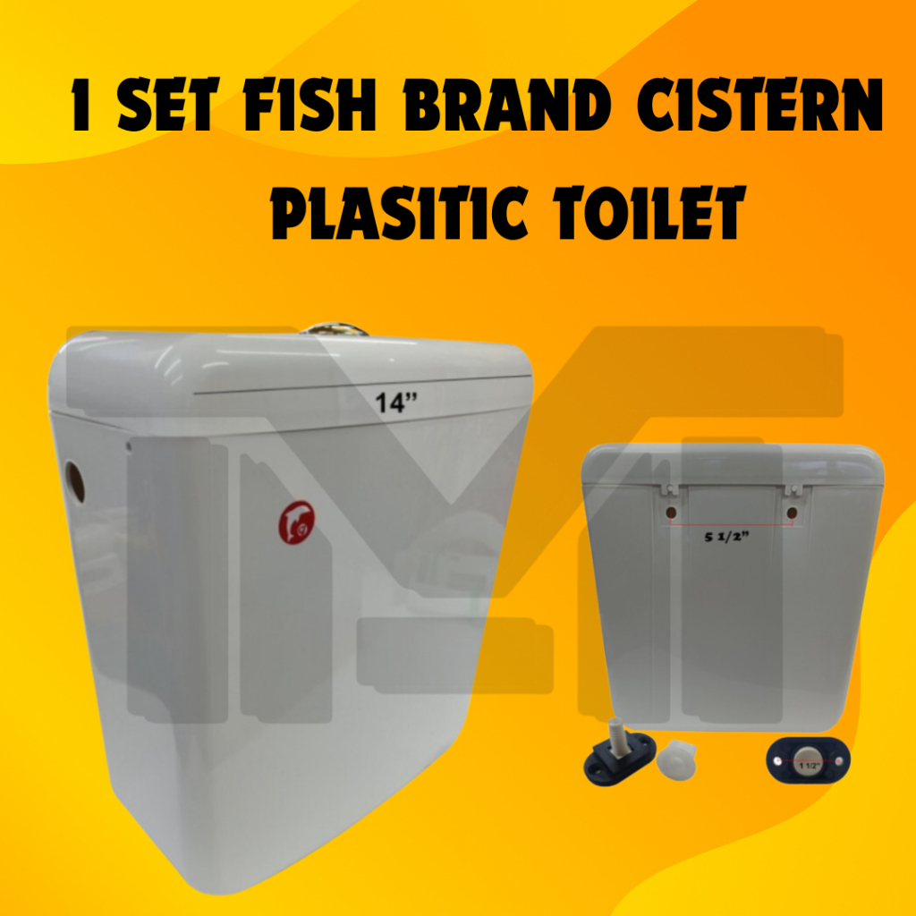 0001 1 Set CISTERN PLASTIC TOILET TANK WHITE/COLOR | Shopee Malaysia