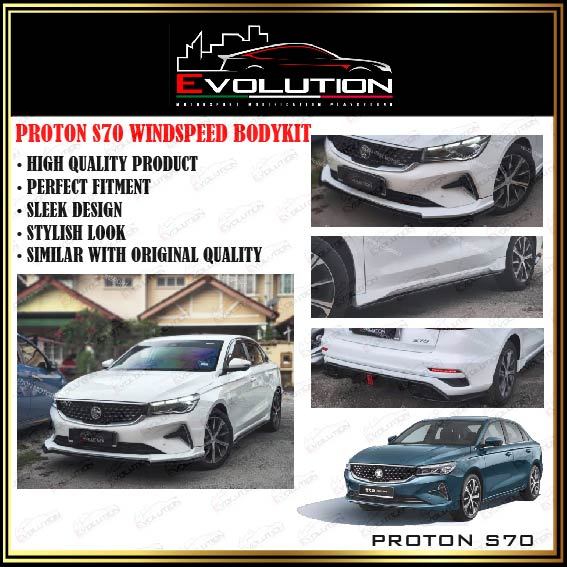 PROTON S70 WINDSPEED DESIGN BODYKIT FRONT SKIRT SIDE SKIRT REAR SKIRT ...