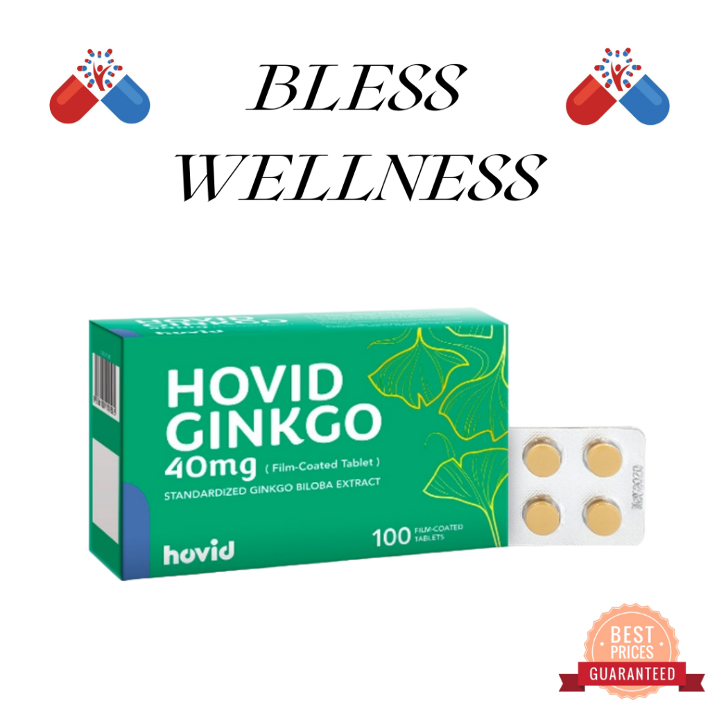 HOVID GINKGO TABLET 40MG 100S (1BOX) | Shopee Malaysia
