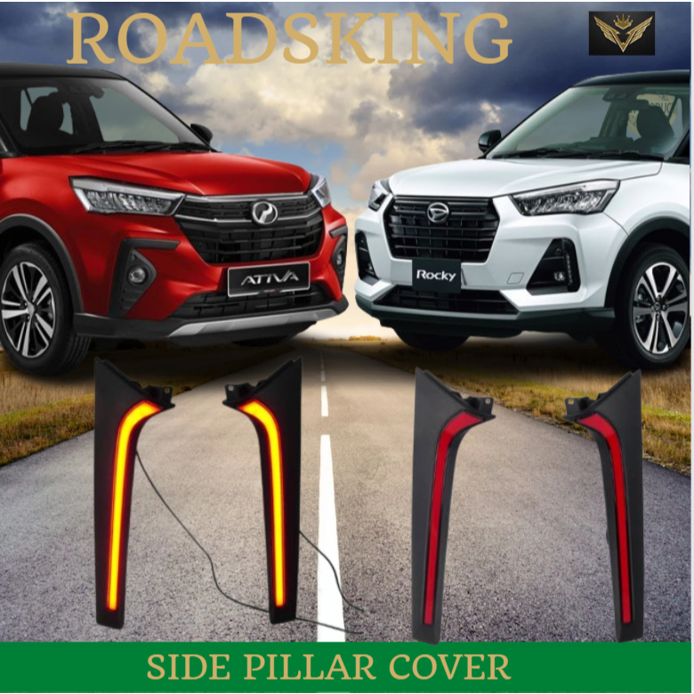 PERODUA ATIVA TOYOTA RAIZE REAR SIDE PILLAR LED WELCOME RUNNING SIGNAL ...