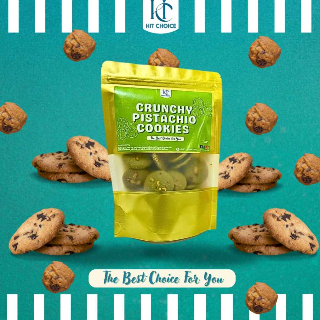 Crunchy Pistachio Cookies Pek Jimat 100gm | Shopee Malaysia