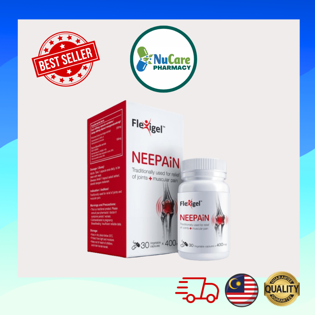 ELDON FLEXIGEL NEEPAIN 400MG 30 CAPSULES ( SUPPLEMENT FOR KNEE ...
