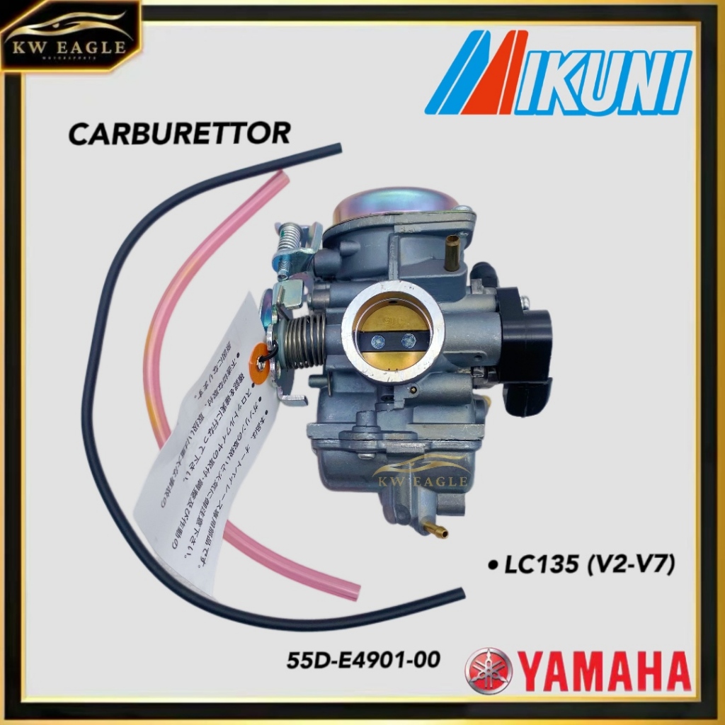 CARBURETOR LC135 V2 V3 V4 V5 V7 LC1335 NEW CARB KARB KABURETOR ORIGINAL ...