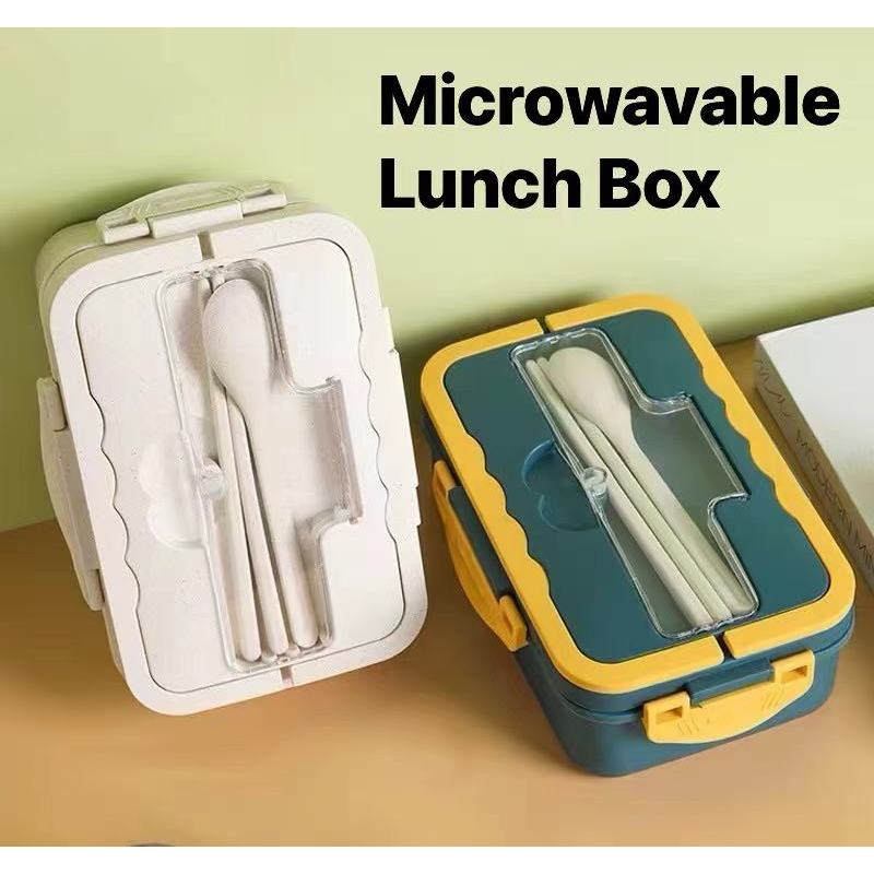 [READY STOK] Microwavable Lunch Box Portable Storage Container Kids ...