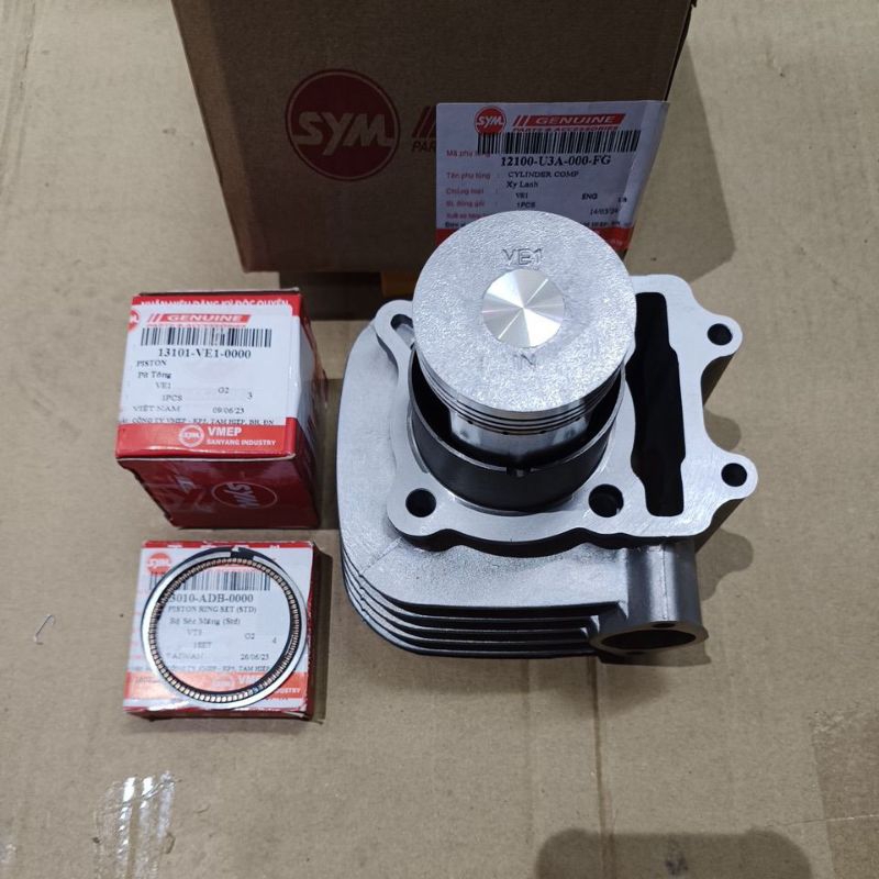 SYM SPORT RIDER CYLINDER BLOCK KIT ORIGINAL | Shopee Malaysia