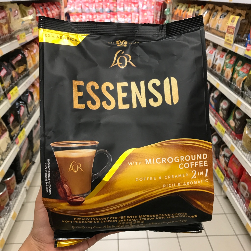 Essenso Coffee & Creamer With Microground Coffee 2in1 Rich & Aromatic ...