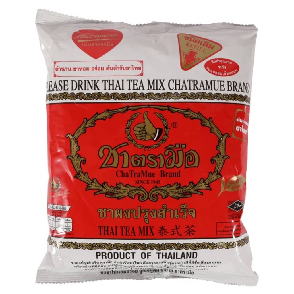 Red Tea Powder Teh Merah Serbuk Daun Original Thai ChaTraMue (400G ...