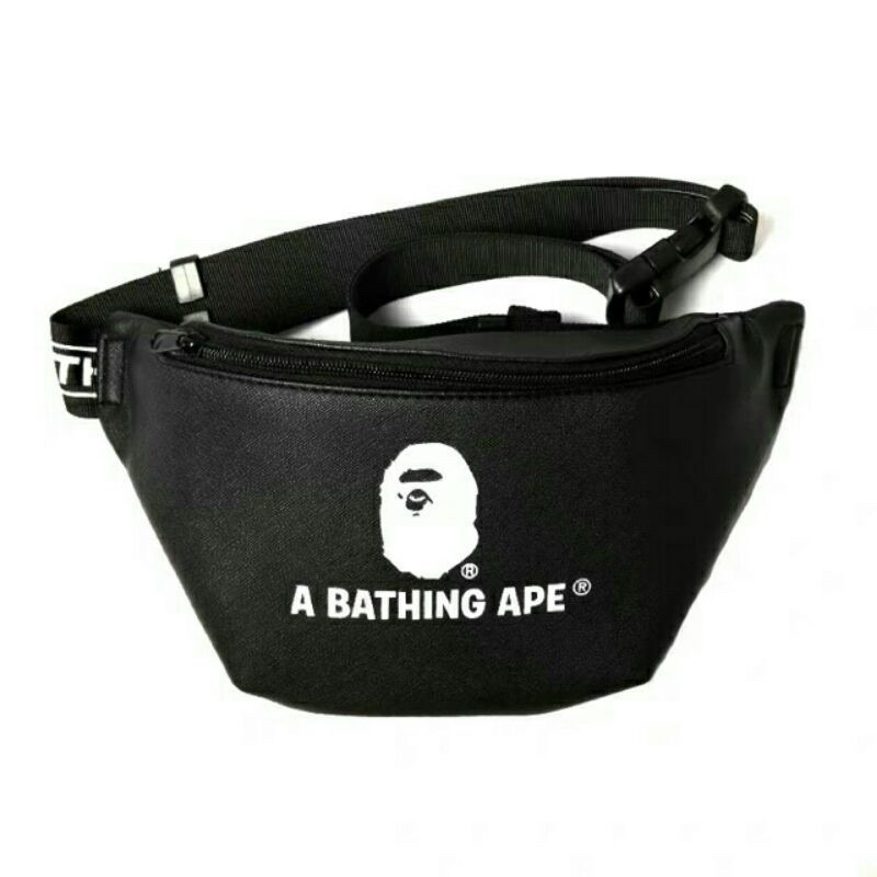 A BATHING APE BAPE AAPE JAPAN TOKYO porch sling waist crossbody chest ...