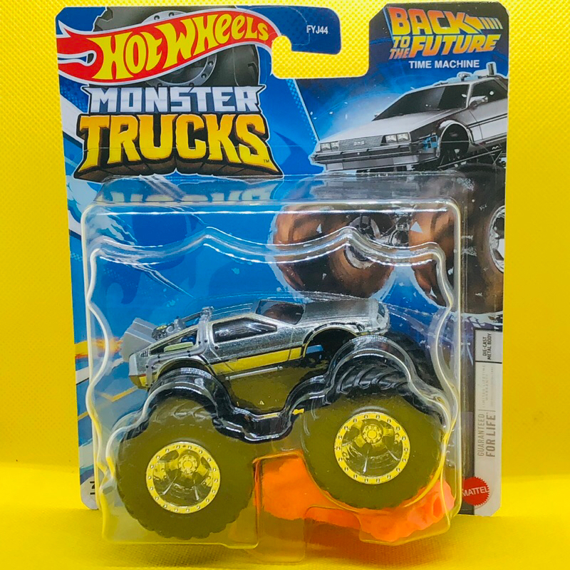 HOTWHEELS MONSTER TRUCK BACK TO THE FUTURE TIME MACHINE | Shopee Malaysia