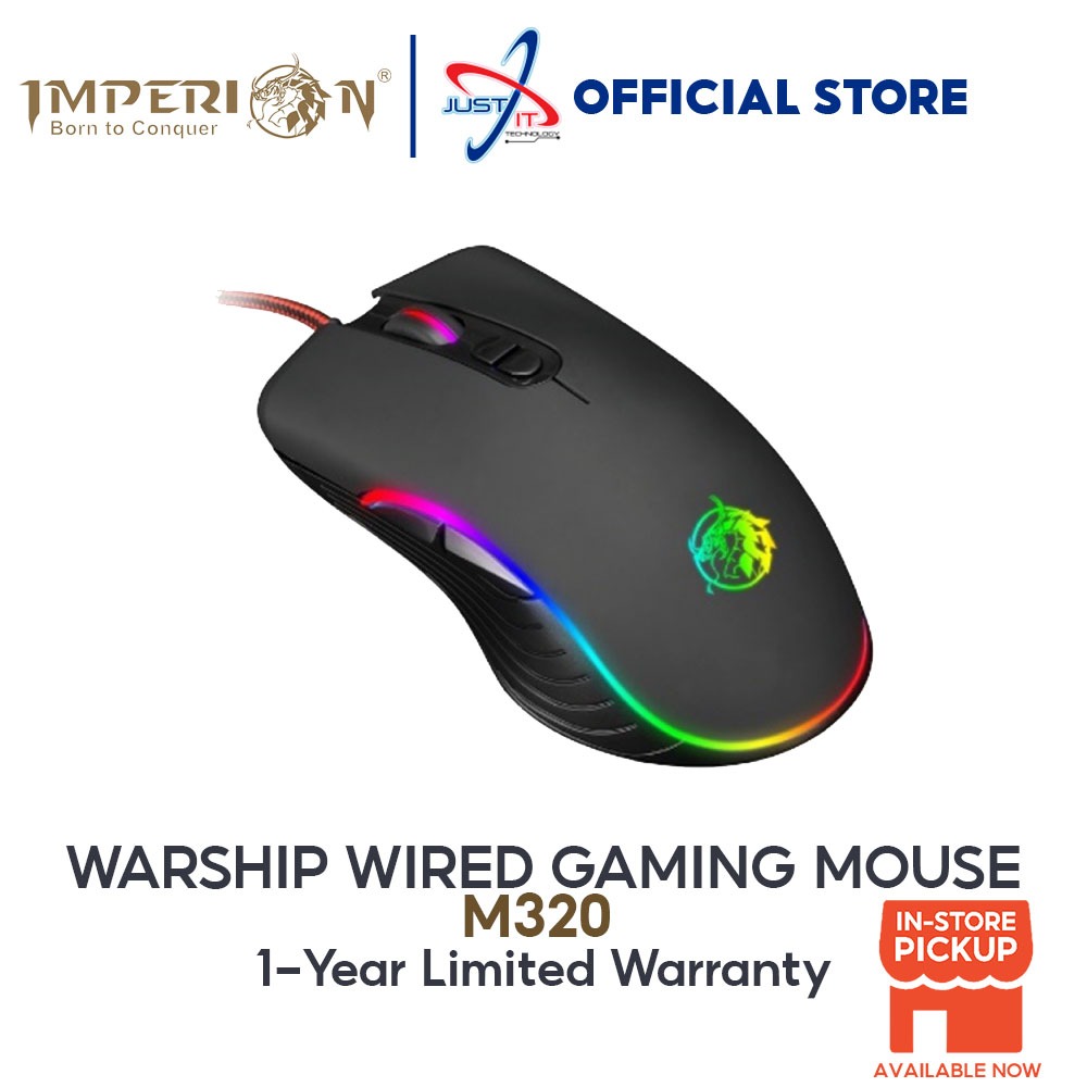 IMPERION Warship Wired Gaming Mouse M320 | Shopee Malaysia