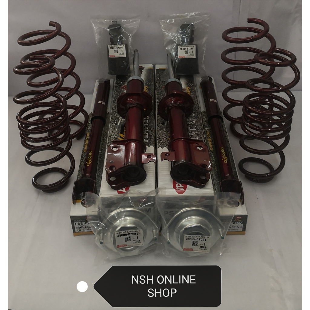 APM PERFORMAX Absorber Set (Heavy Duty)+Sport Coil Spring+Absorber ...