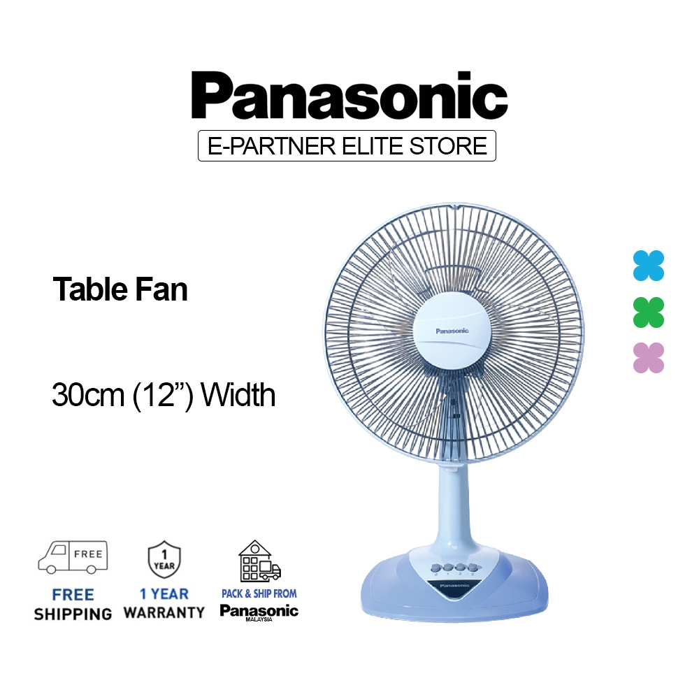 Panasonic Table Fan 3-Speed On/Off (12") F-MN304 | Shopee Malaysia