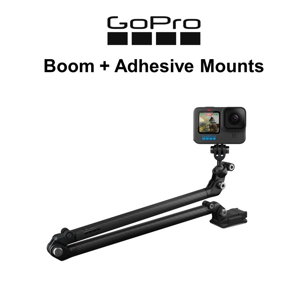 GoPro Boom + Adhesive Mounts / Bar Mount Camera Extention Arm Kit for ...