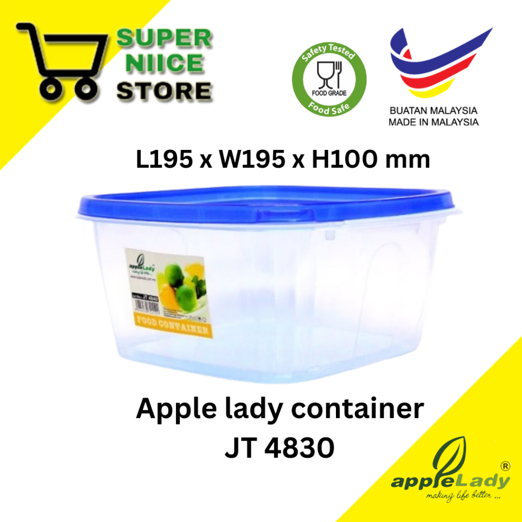 Applelady container food gred level BPA free JT4830 | Shopee Malaysia